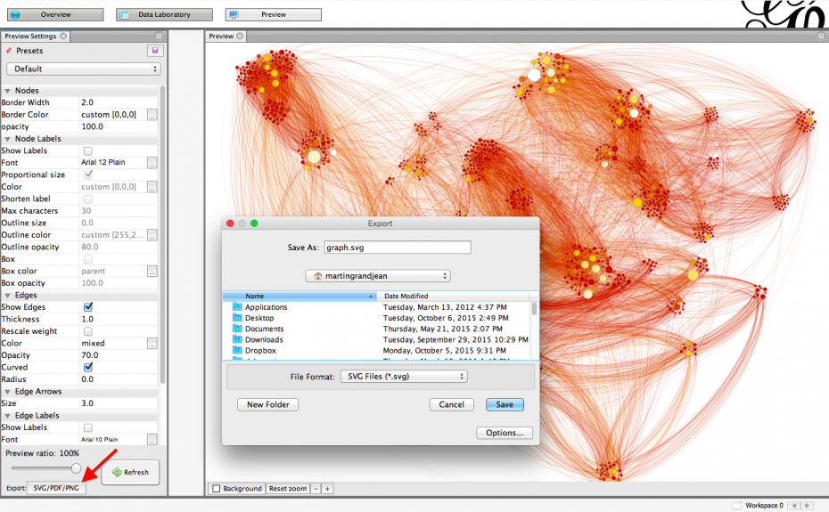 GEPHI – Introduction to Network Analysis and Visualization [new video] | Martin Grandjean